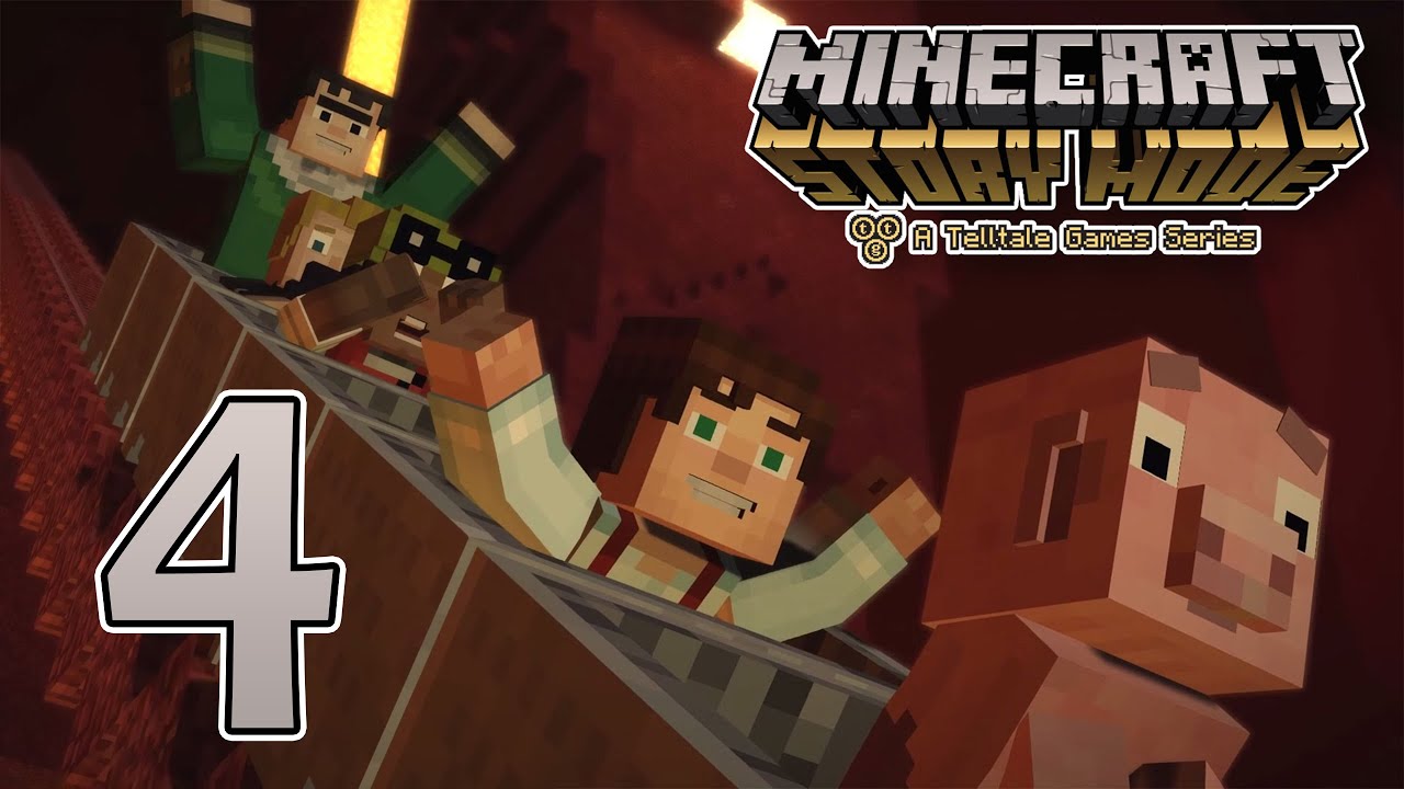 Minecraft Story Mode The TellTale Game - E04 - YouTube