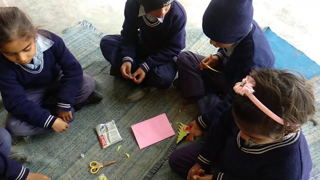 X'max tree made by 3rd class students in GPS Mohanpur - YouTube