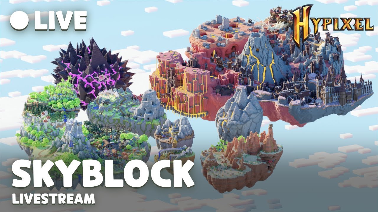 Hypixel Skyblock With Friends - YouTube
