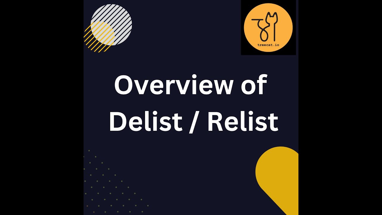 Overview of Delist/Relist Feature - YouTube
