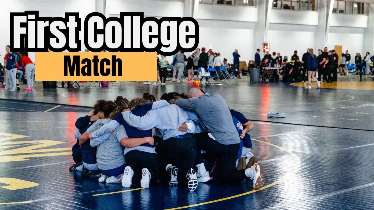 Freshman’s First College Match | Miss Cradle - YouTube