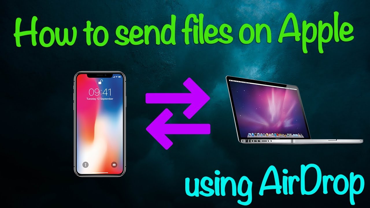 How to send files between any Apple Device wirelessly using AirDrop ...