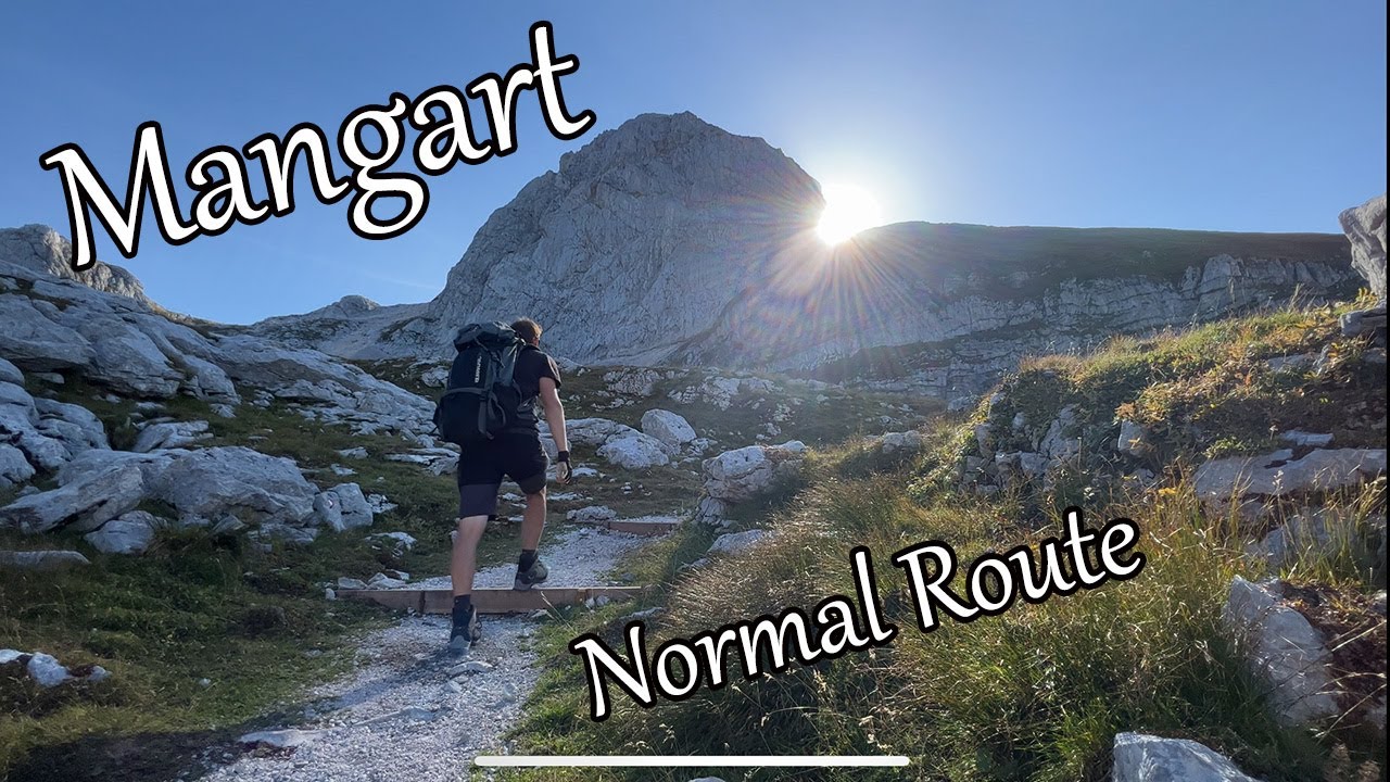 Mangart 2677m - Normalweg - Normal Route - Via Normale - YouTube