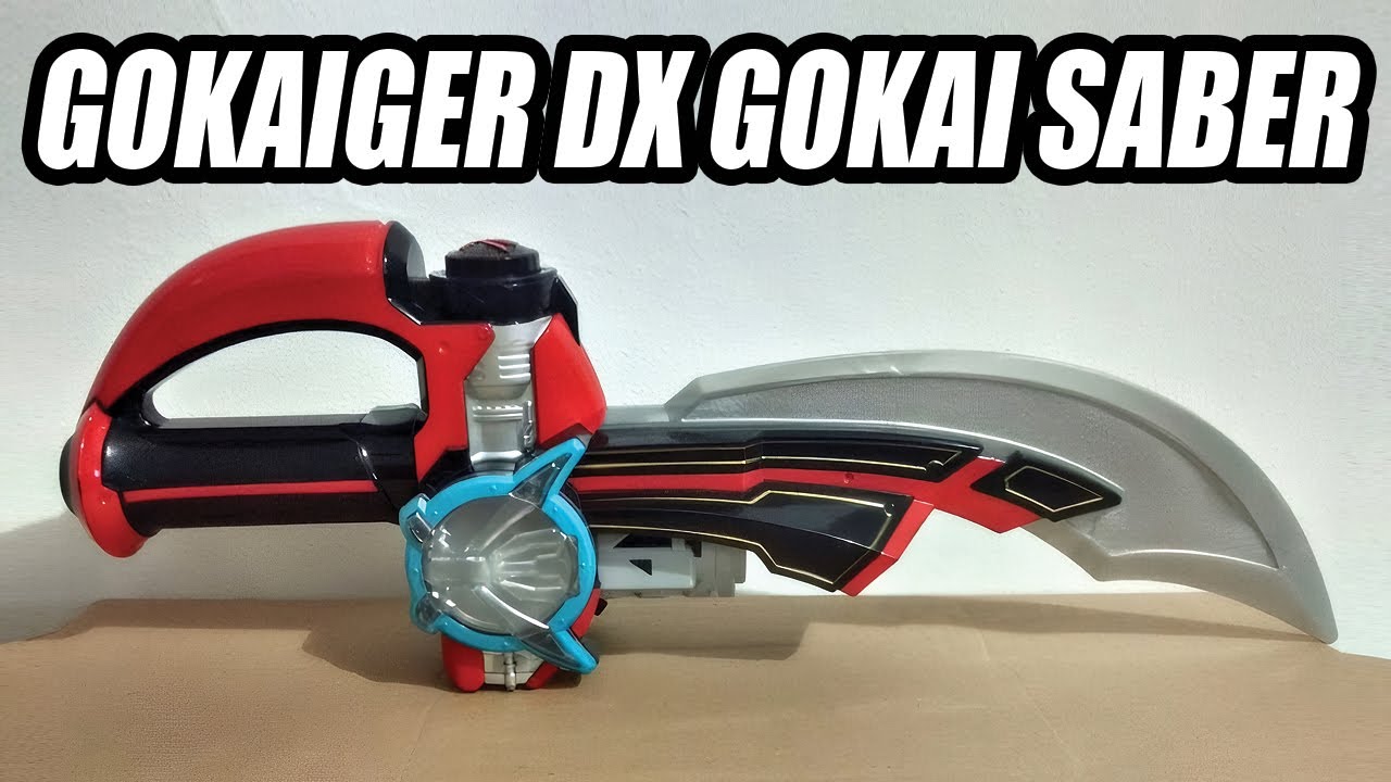 Bandai Gokaiger DX Gokai Saber - YouTube