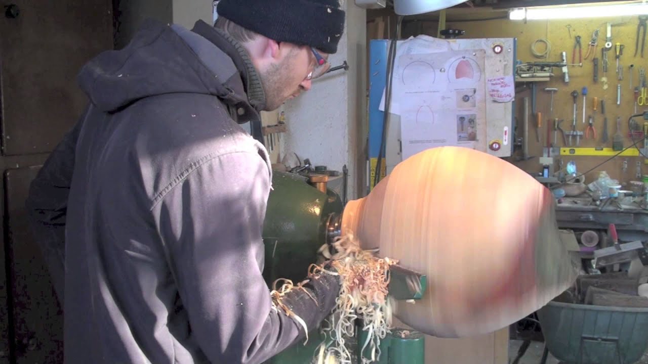 VB36 Lathe demonstration of turning - YouTube