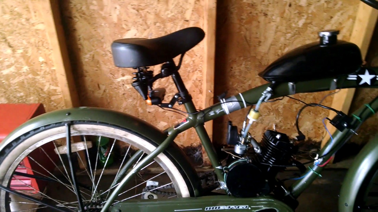 80cc motor bike - YouTube