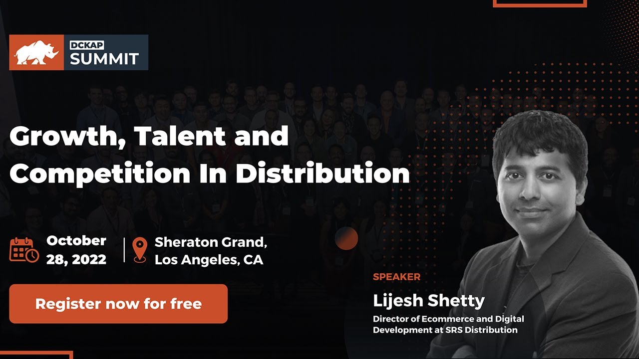 Meet Lijesh Shetty at DCKAP Summit 2022 - YouTube