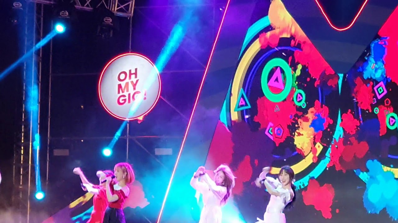 Gfriend - Vacation (buddy Indonesia fanchant) Telkomsel OMG - YouTube