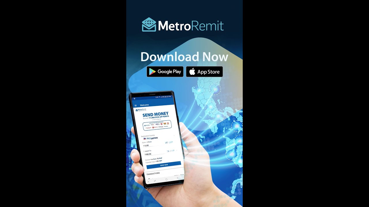 Download the MetroRemit App - YouTube