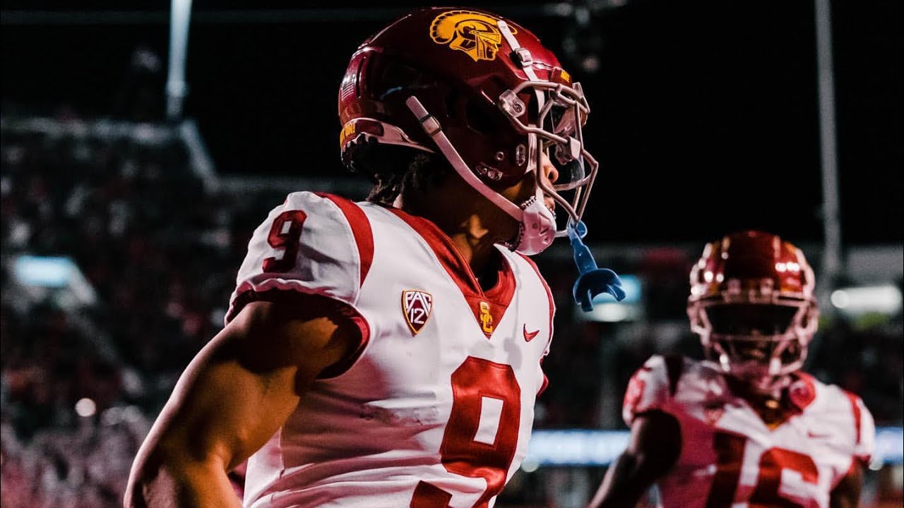 USC WR MICHAEL JACKSON III 2022 HIGHLIGHTS - YouTube