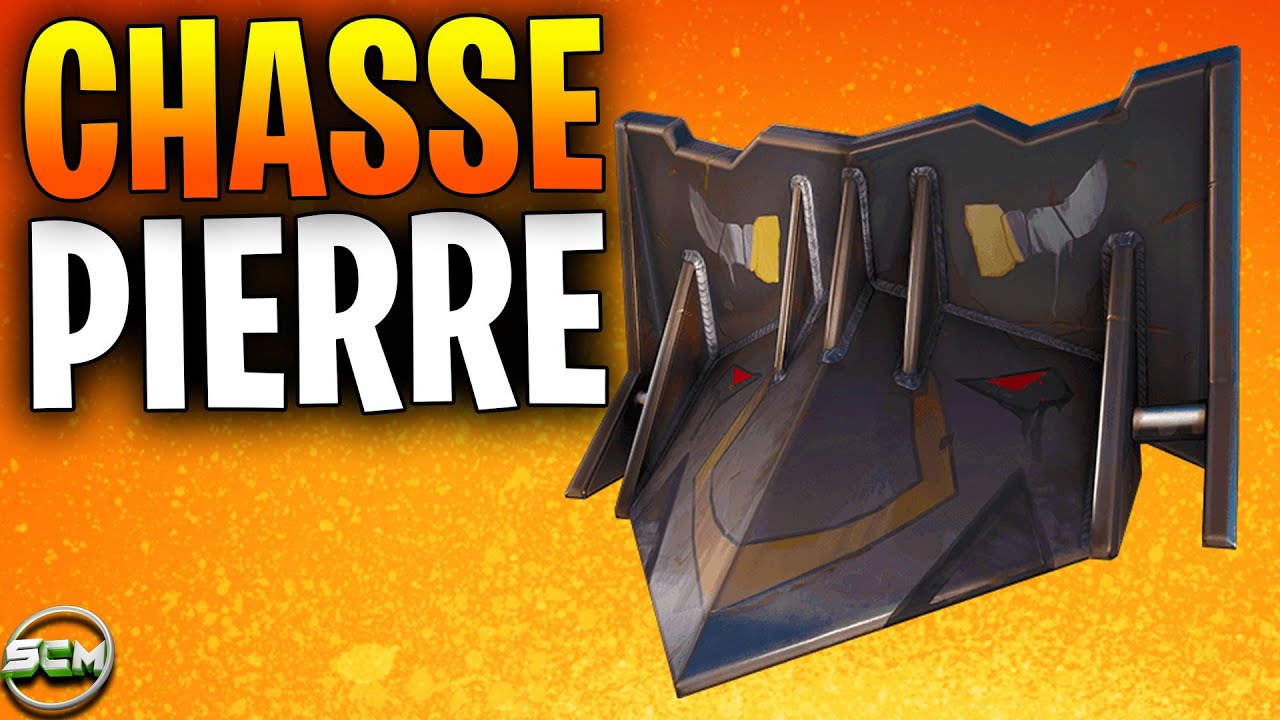DÉTRUIRE DES STRUCTURES AVEC UN CHASSE PIERRES FORTNITE, EMPLACEMENT ...