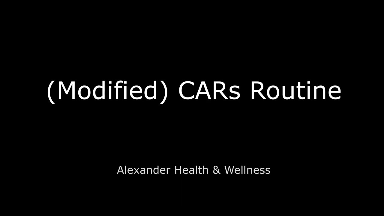 CARs Routine - YouTube