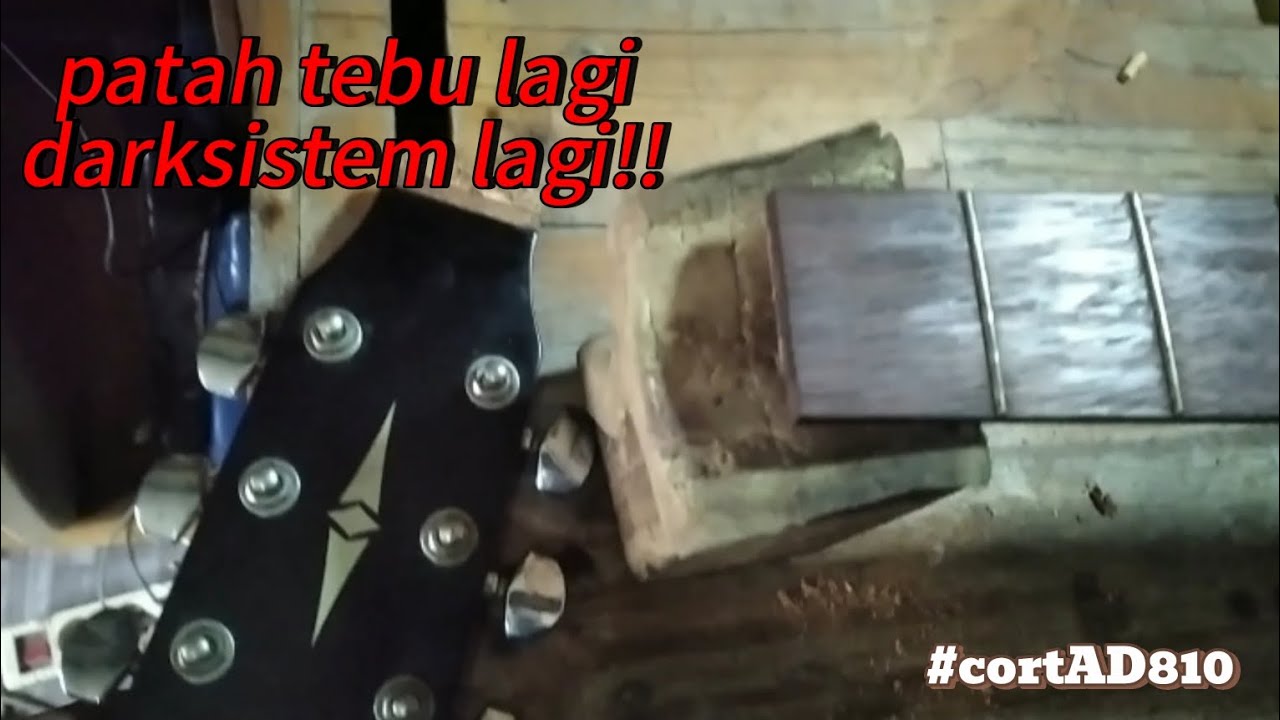 patah tebu terjadi tidak hanya pada gitar sayur!! - YouTube