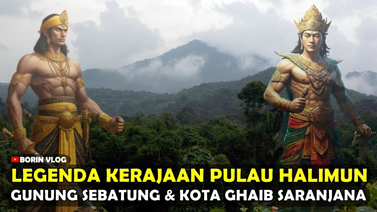 Asal Usul Kota Ghaib Saranjana dan Gunung Sebatung - Legenda Kerajaan ...
