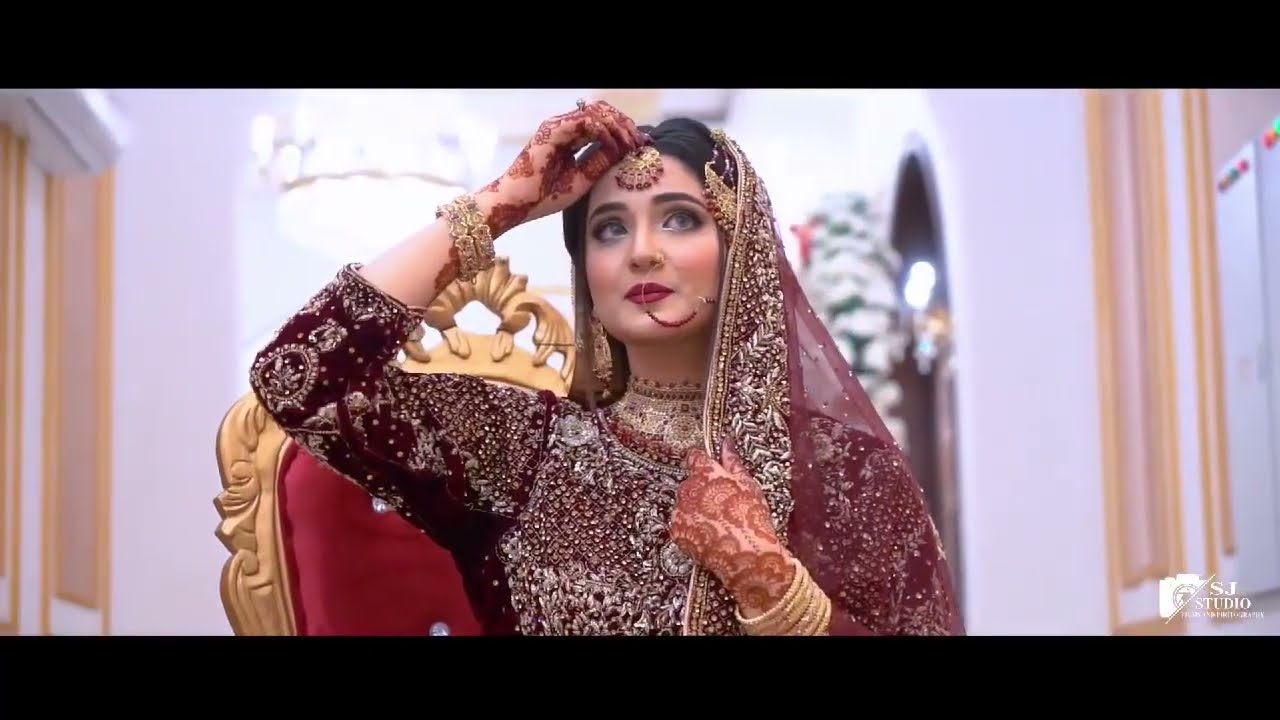 Pakistani Cople walima entry - YouTube