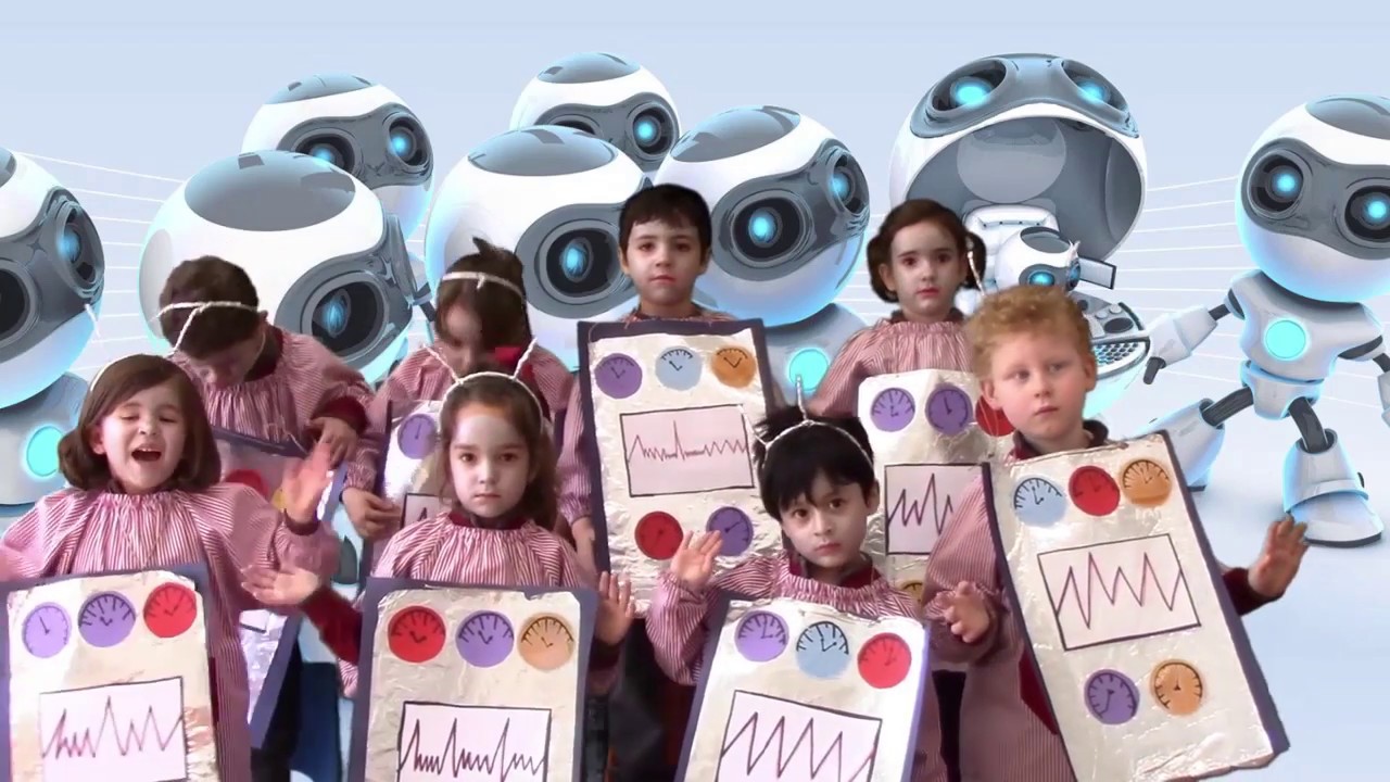 ROBOT (Video Lyric) | KIDS SONGS | Canciones para NIÑOS en INGLÉS - YouTube