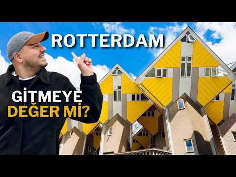 Rotterdam’da 2 Gün! Hollanda’nın Modern Yüzü (Sokak Lezzetleri ve Hızlı Şehir Turu) | ROTTERDAM VLOG