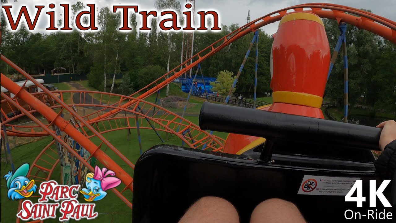 Wild Train - 4K On-Ride - Parc Saint Paul - Pax Company Wild Train 15 ...