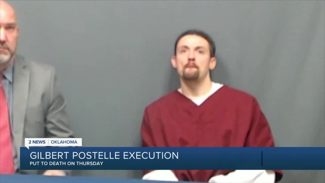 Oklahoma executes inmate Gilbert Postelle - YouTube