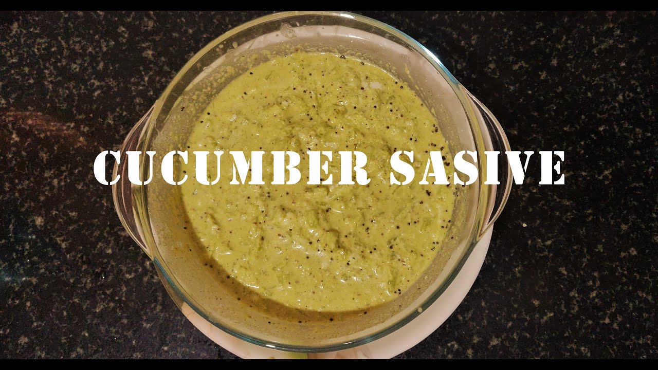 How to make Cucumber Sasive | Cucumber curry recipe | Cucumber sasive ...