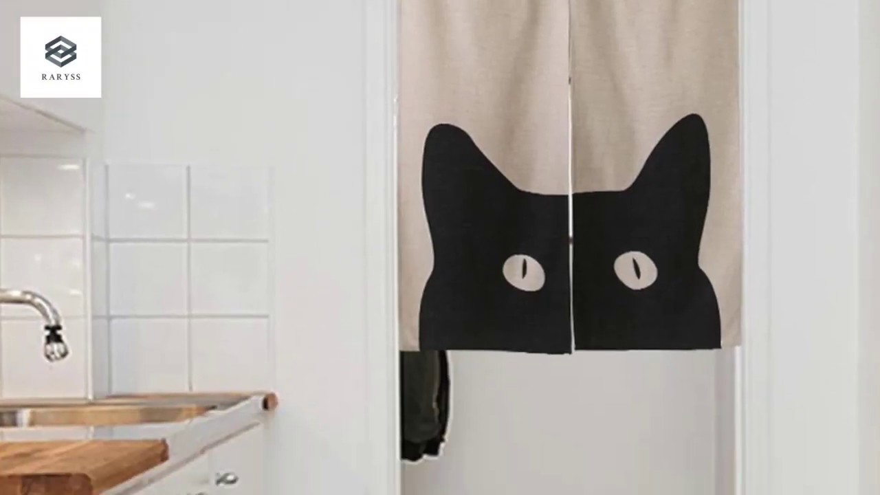Japanese Noren Doorway Curtain - YouTube