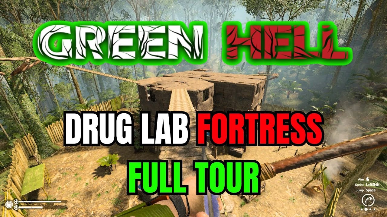 I Built a Drug Lab Fortress in Green Hell - YouTube