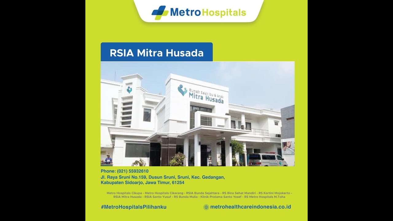 RSIA Metro Hospitals Sidoarjo sebelum berganti nama dari RSIA Mitra ...
