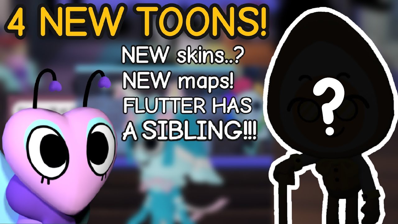4 NEW TOONS, NEW MAP, AND... FLUTTER HAS A SIBLING!??! (Dandy's World ...