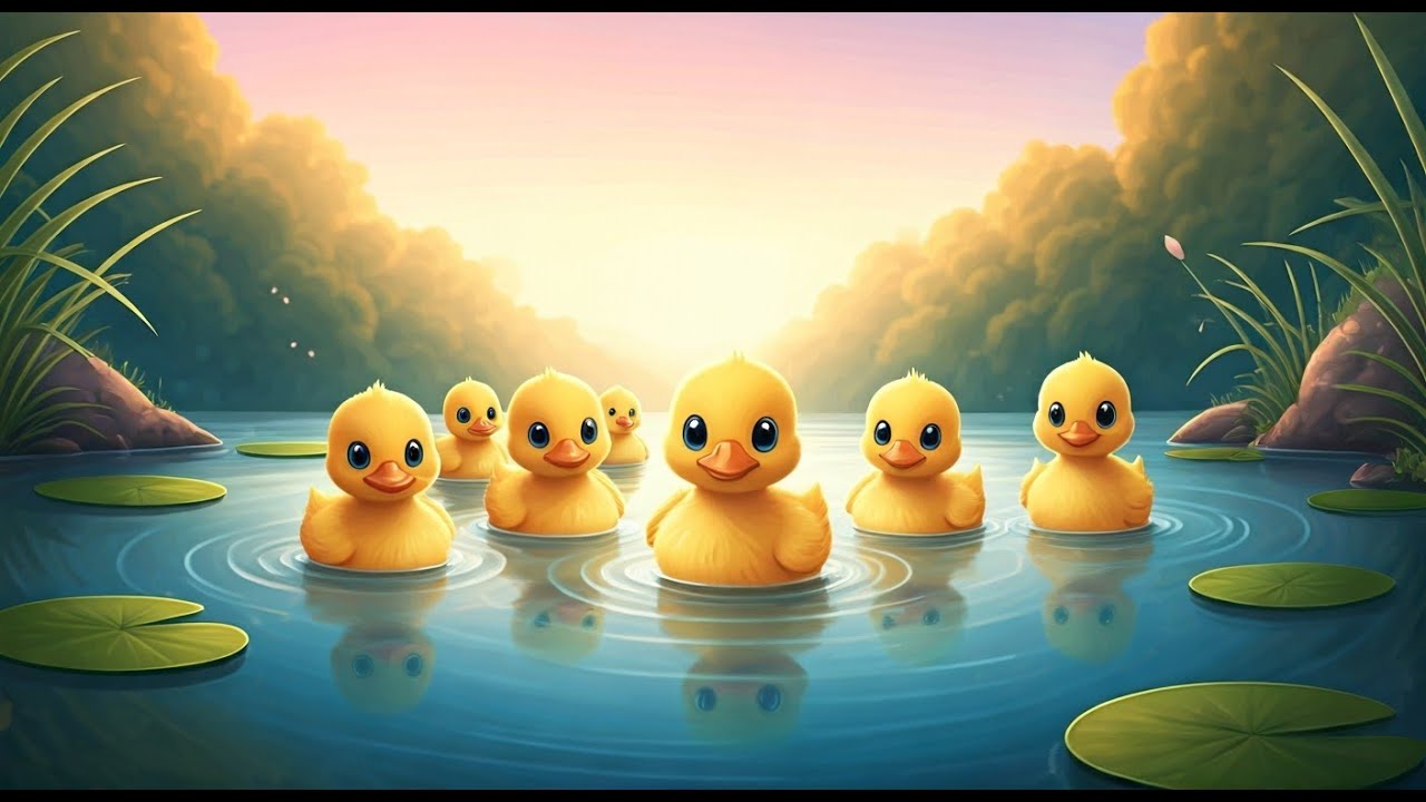 Seven Little Ducks | Poem | Nursery Rhymes #sevenlittleducks #poem # ...