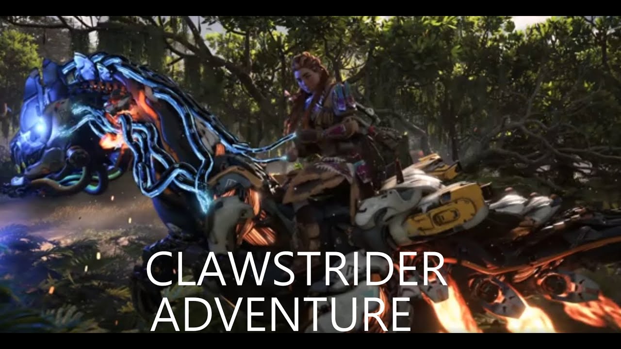 Horizon Forbidden West CLAWSTRIDER taming - YouTube
