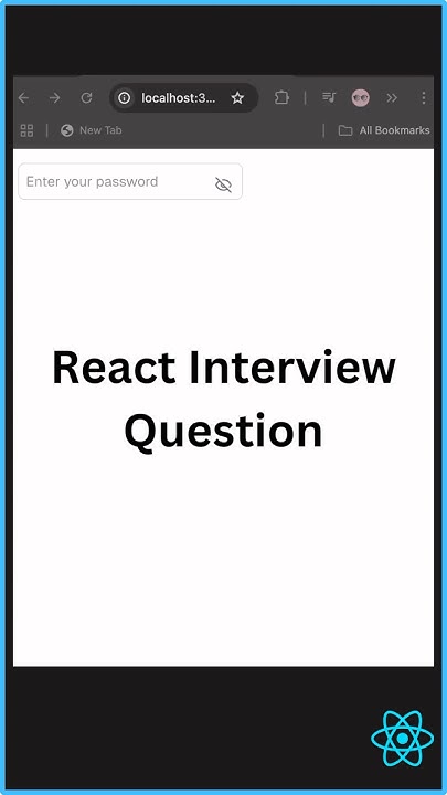 React Password Toggle: Show/Hide Password using useState Hook | #coding #react - YouTube