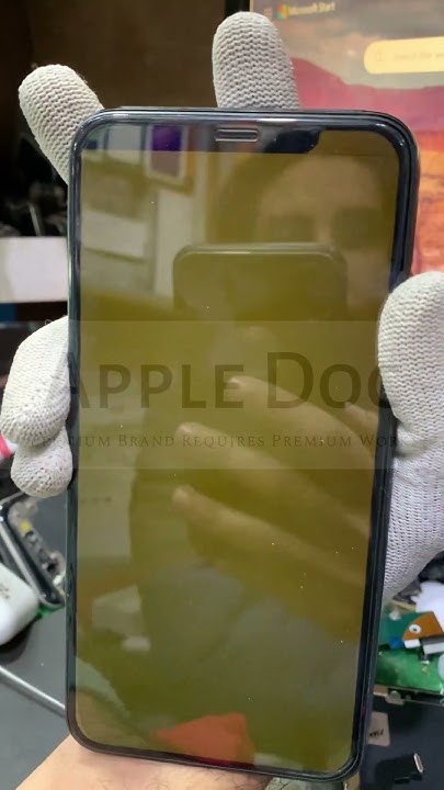 Apple iPhone Xs Max #gold 📲 Genuine Screen Replacement at AppleDoc #apple #iphone15 #applefan ...