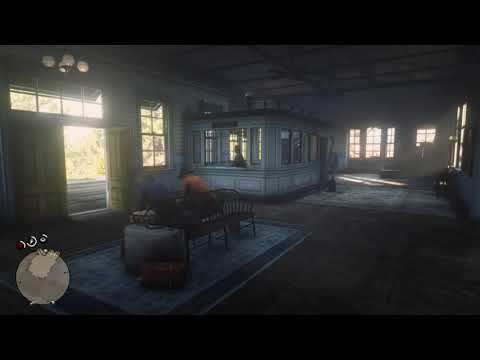 Red Dead Redemption 2 Rhodes train station timelapse - YouTube