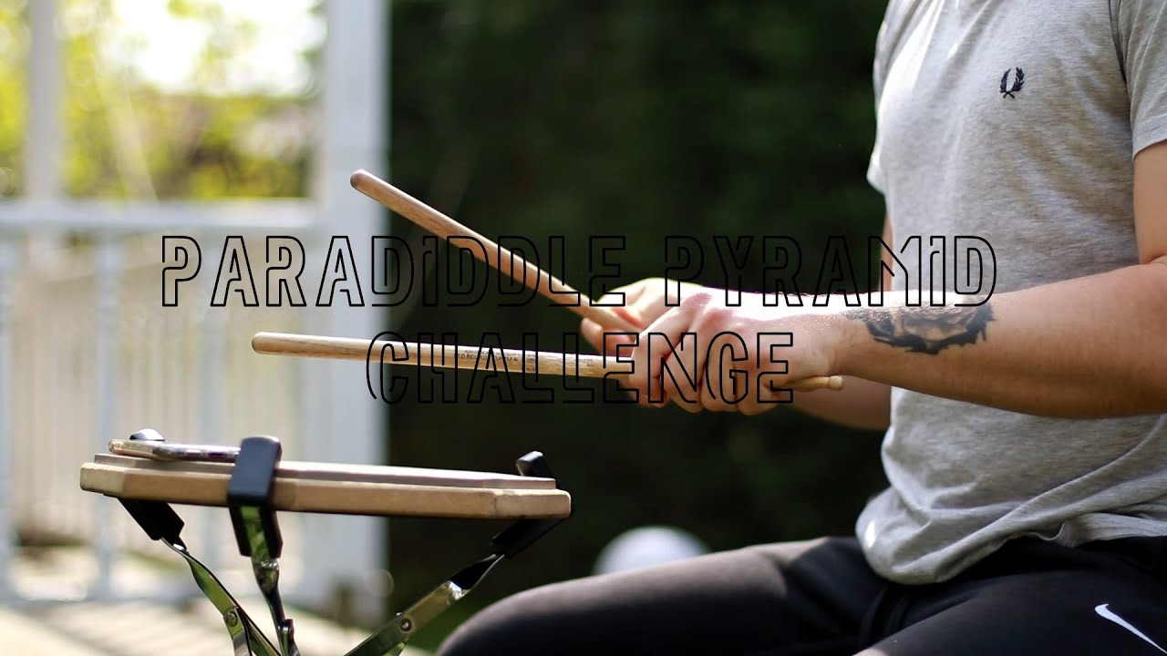 Paradiddle Pyramid Challenge - YouTube