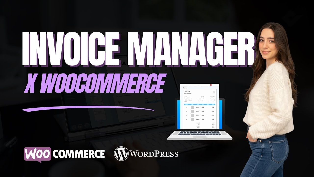 Custom invoices for your business (WooCommerce and WordPress) - YouTube