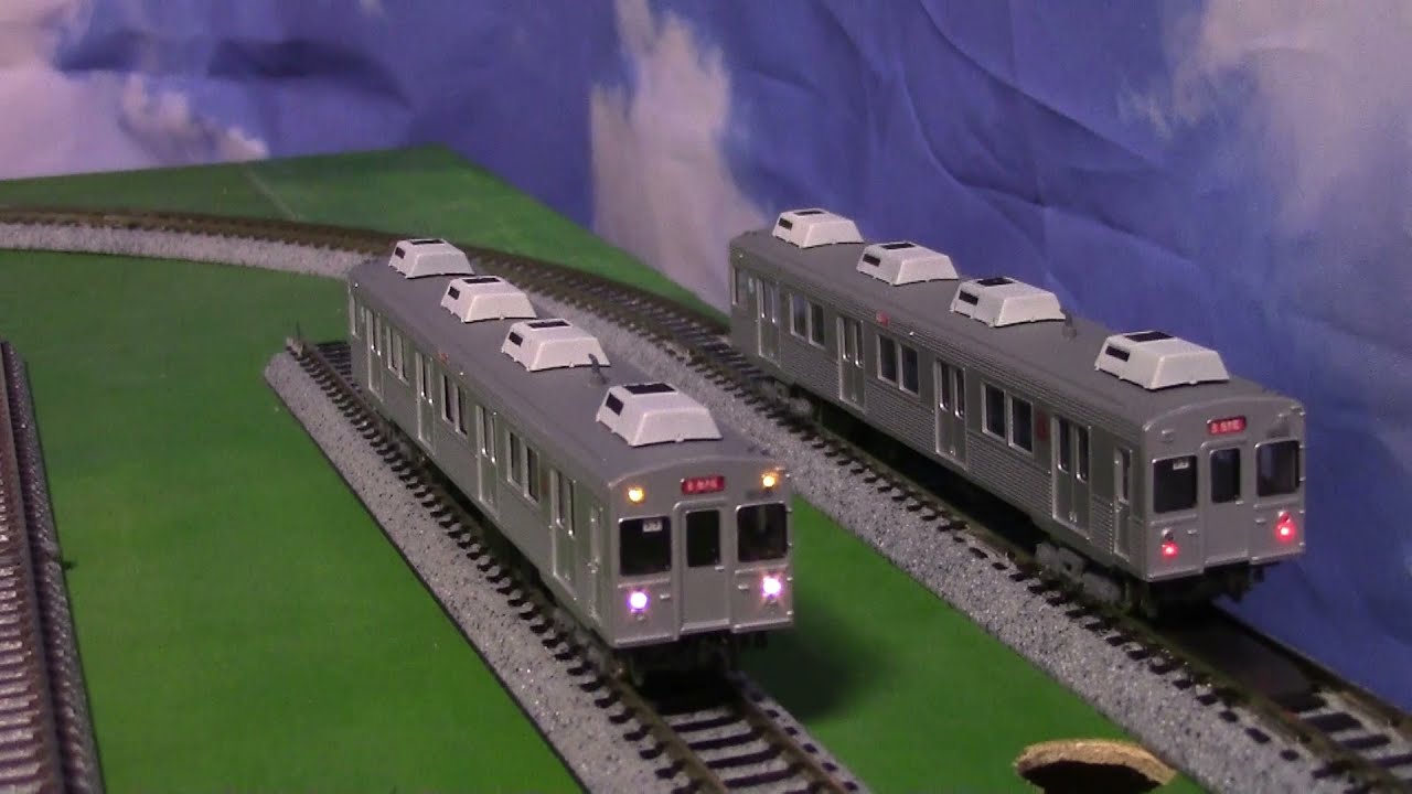 東急8000系 製作記 その8 （Nゲージ鉄道模型）Tokyu 8000 series production note 8 (N gauge ...