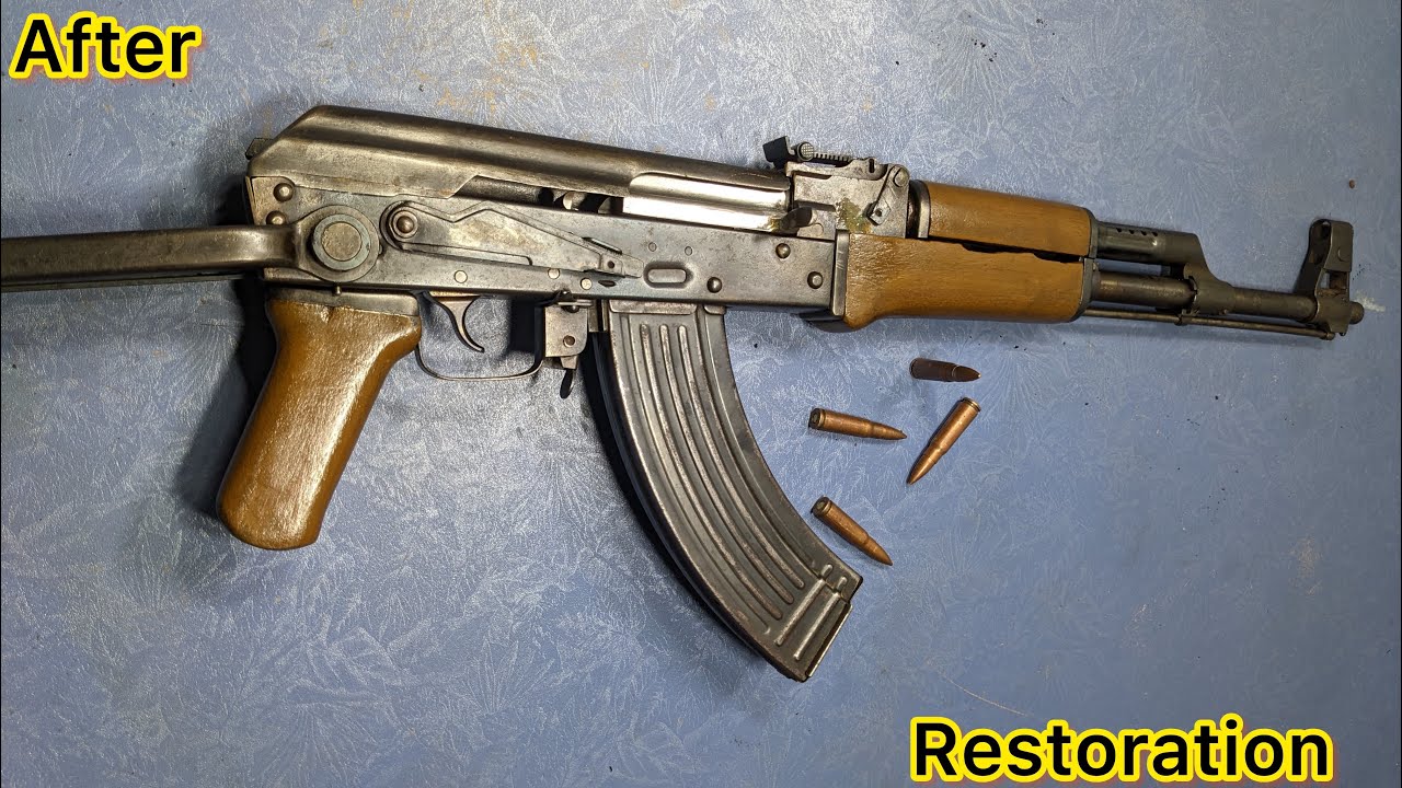 AK47 Restoration AKM GUN Restoration full video gun Restoration - YouTube