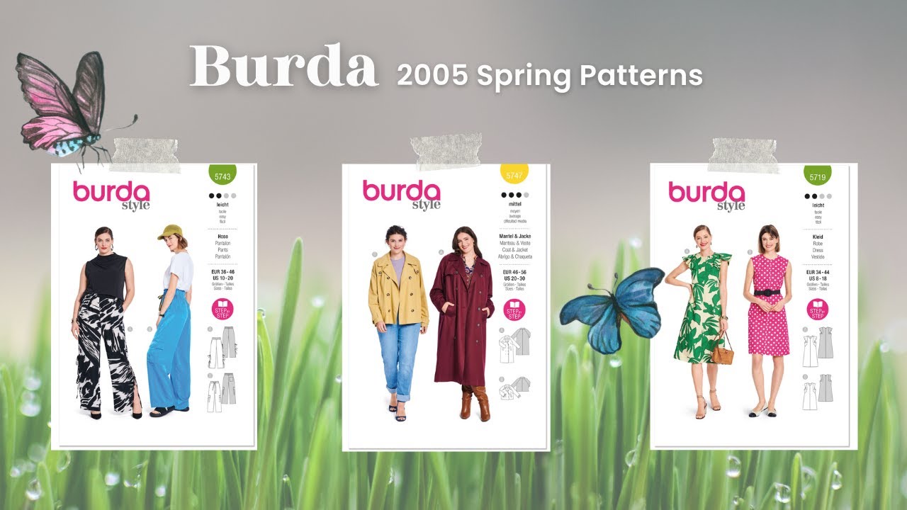 Burda Spring 2025 Pattern Release - YouTube