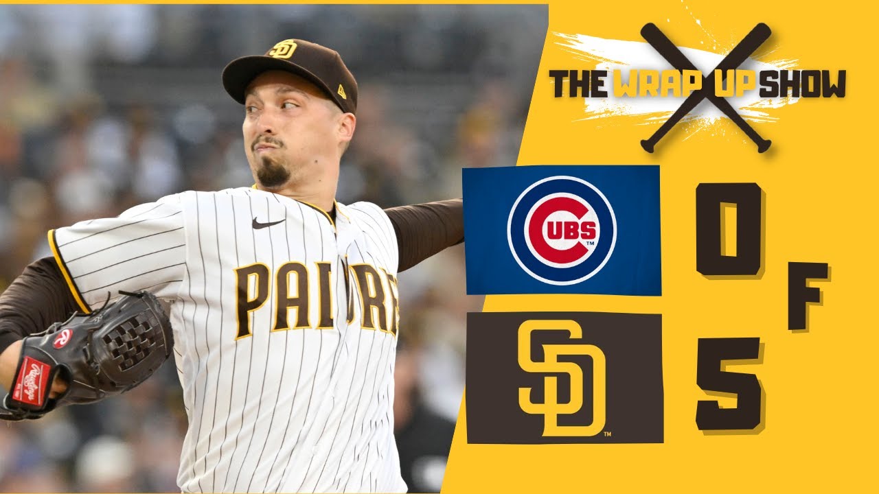 Padres vs Cubs Postgame Wrap-Up Show: Padres 5 Cubs 0 - YouTube