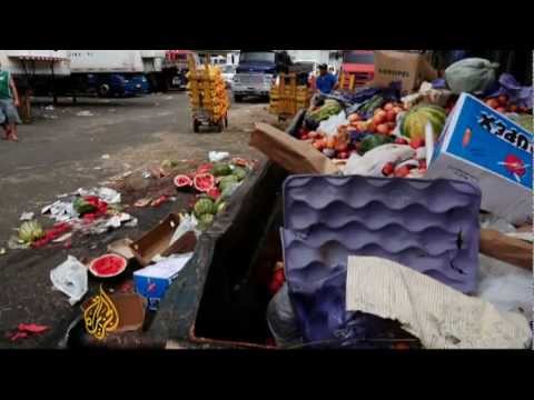 Brazil attempts to cut down on food waste - YouTube