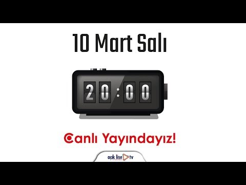Açık Lise TV'nin İlk Canlı Yayini