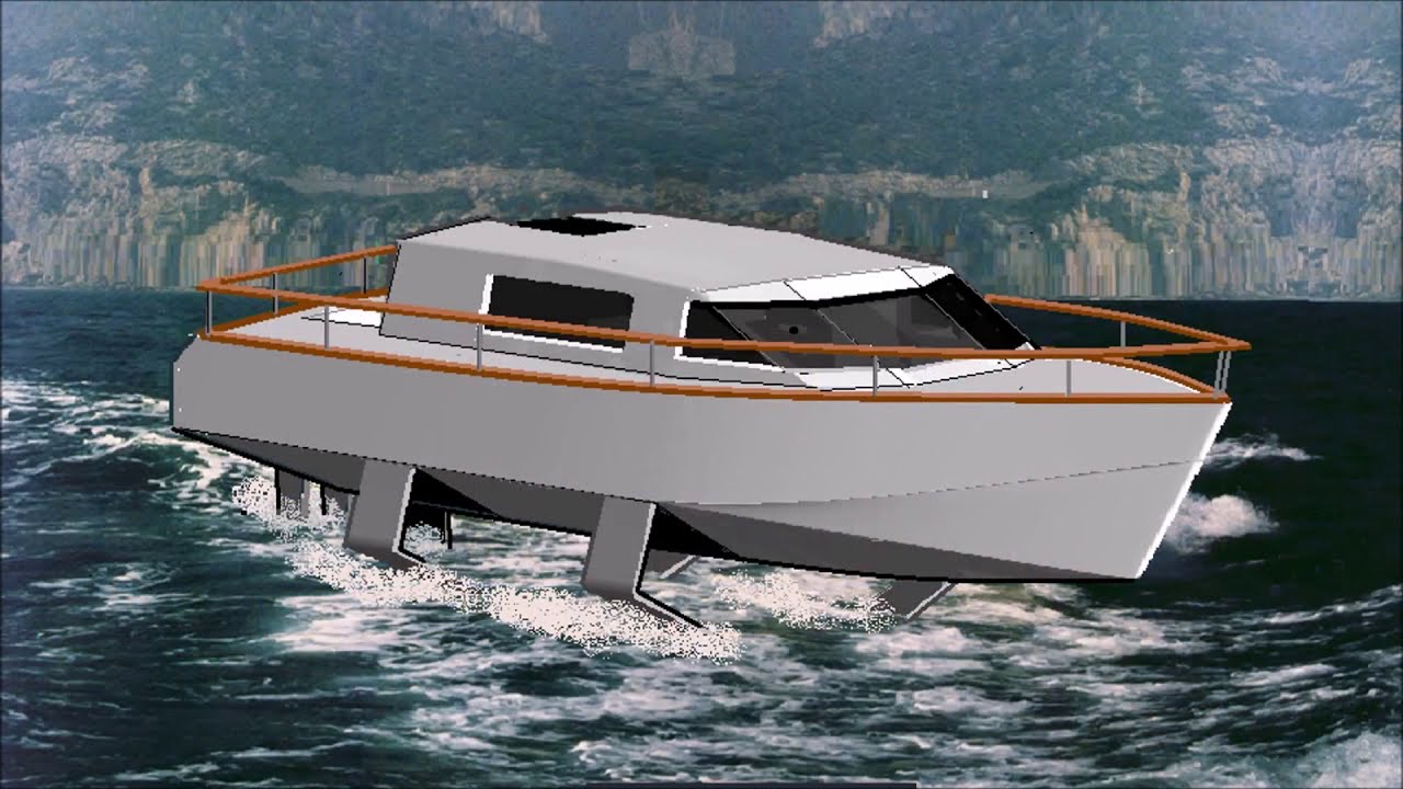 Nuevos diseños 2021, embarcaciones a motor - CALIMA-35-IRF - YouTube