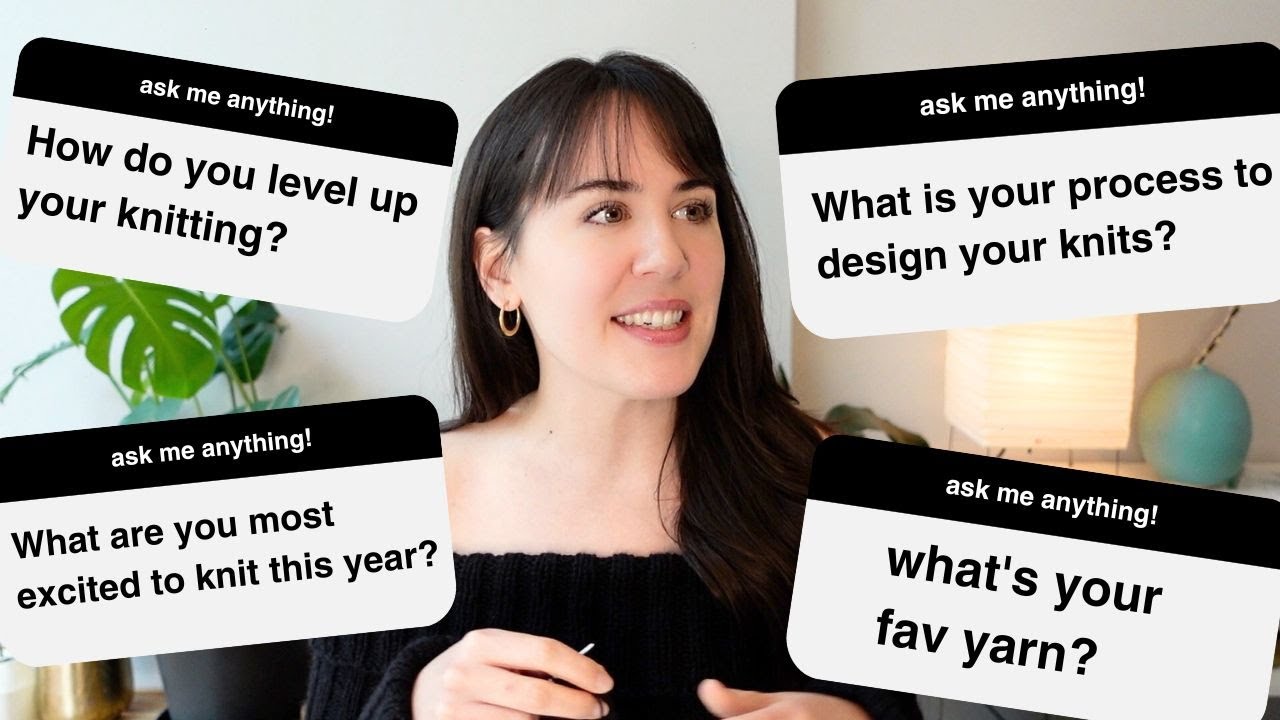 knit & chat - advice for beginners, how i design, favorite yarns, and ...