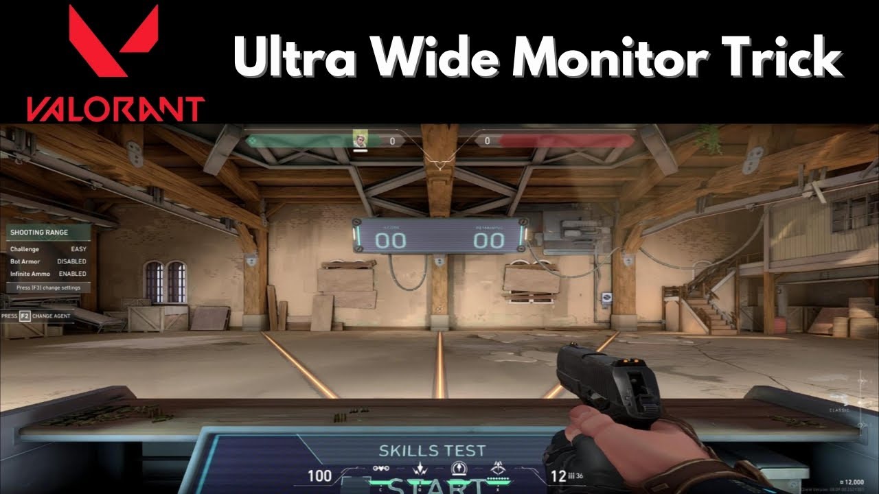 How To Play Valorant on Ultrawide Monitor [21:9] Fullscreen no Black ...