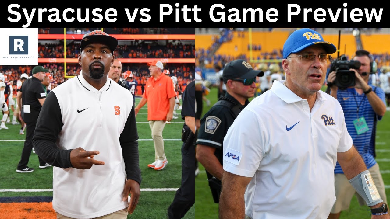 Syracuse vs Pitt Game Preview | College Football Picks and Predictions ...