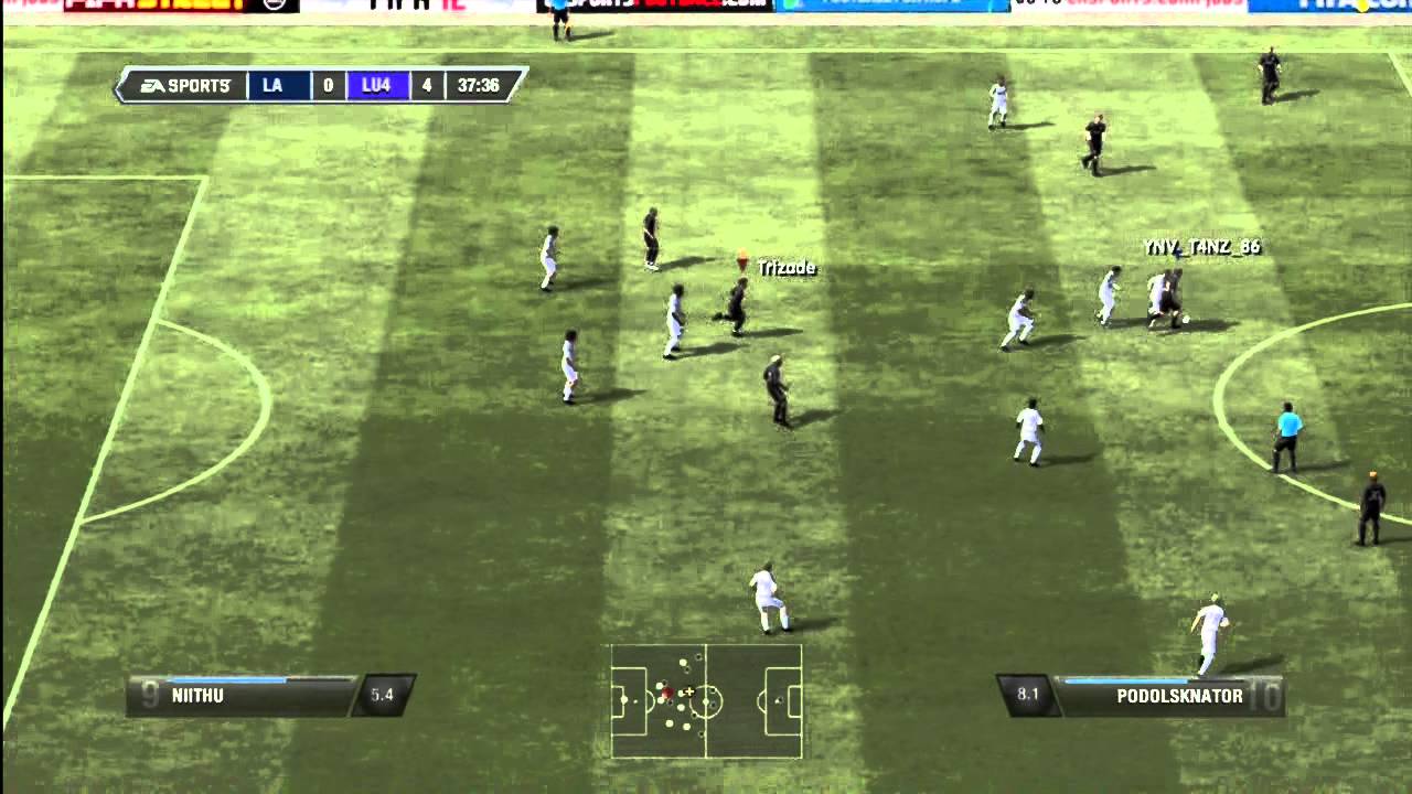 FIFA 12 Pro Clubs | 6-0 Win DNF - YouTube