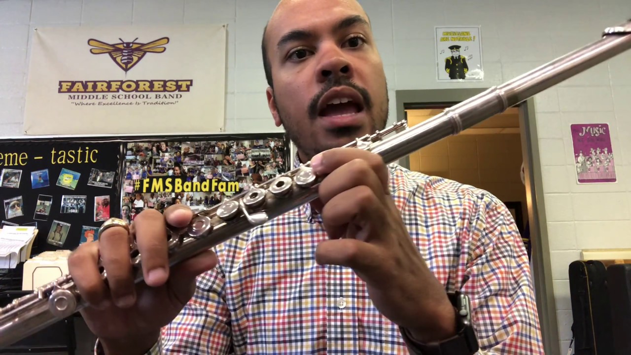 Tonguing Your First Note- Flute - YouTube