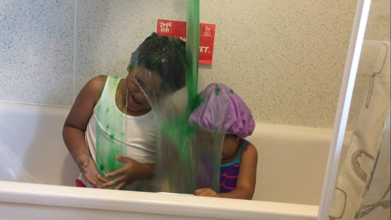 Slime Bucket Challenge!!! Kids get slimed for Charity! - YouTube