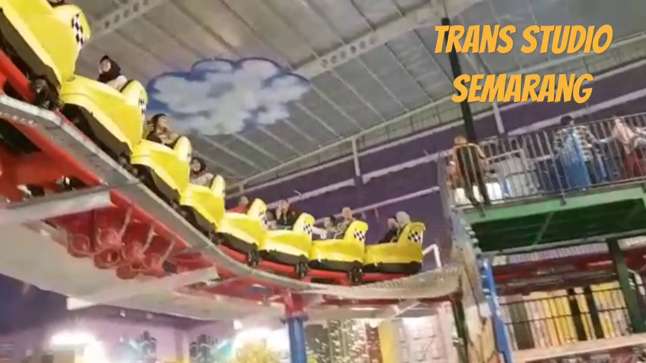 Trans Studio Semarang - Roller Coaster (Reaction) - YouTube