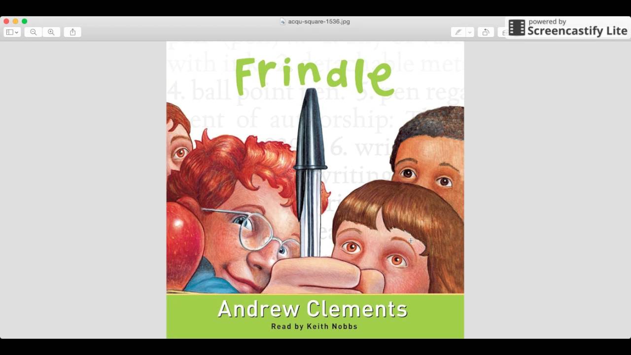 Frindle Chapter 5 part 2 - YouTube